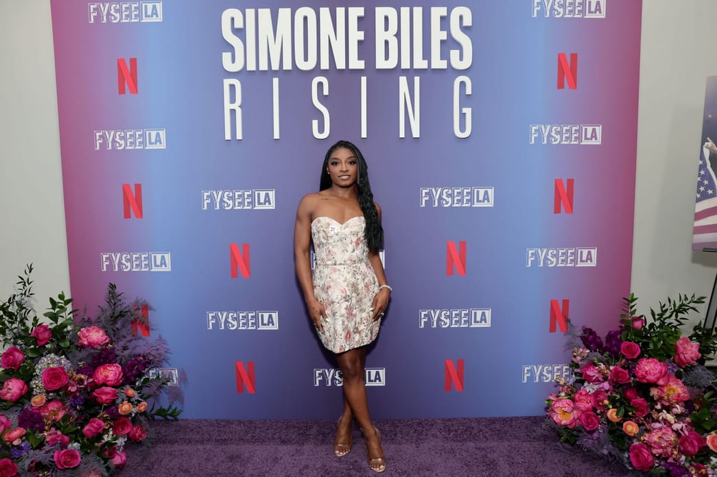 Simone Biles pens a note of gratitude after outdoing Caitlin Clark ...