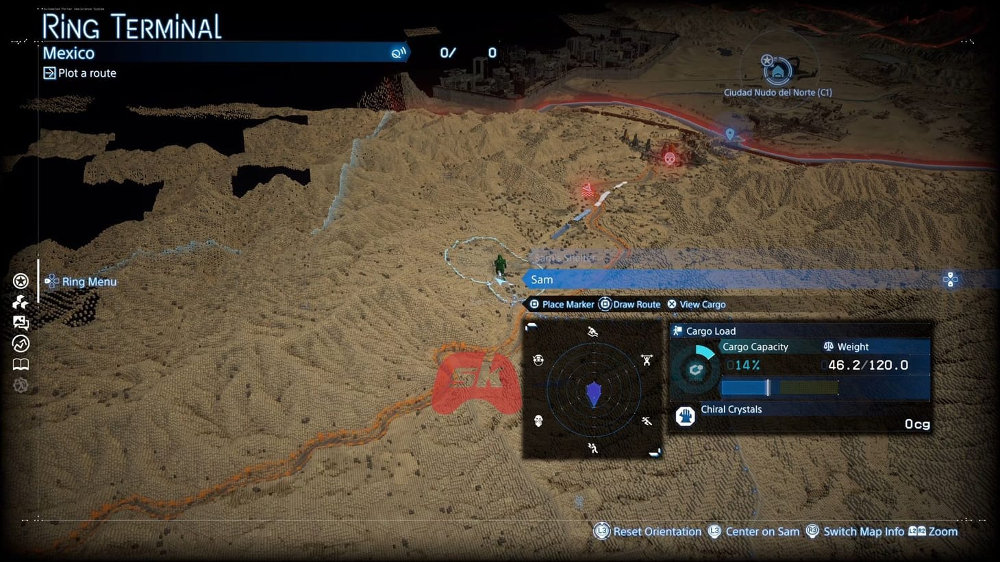 How to check map in Death Stranding 2