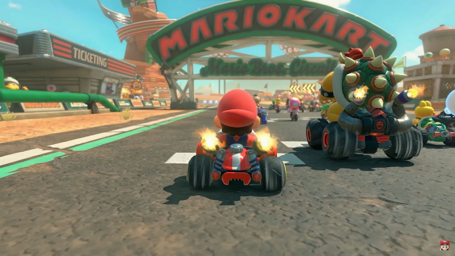 How to get speed boost in Mario Kart World