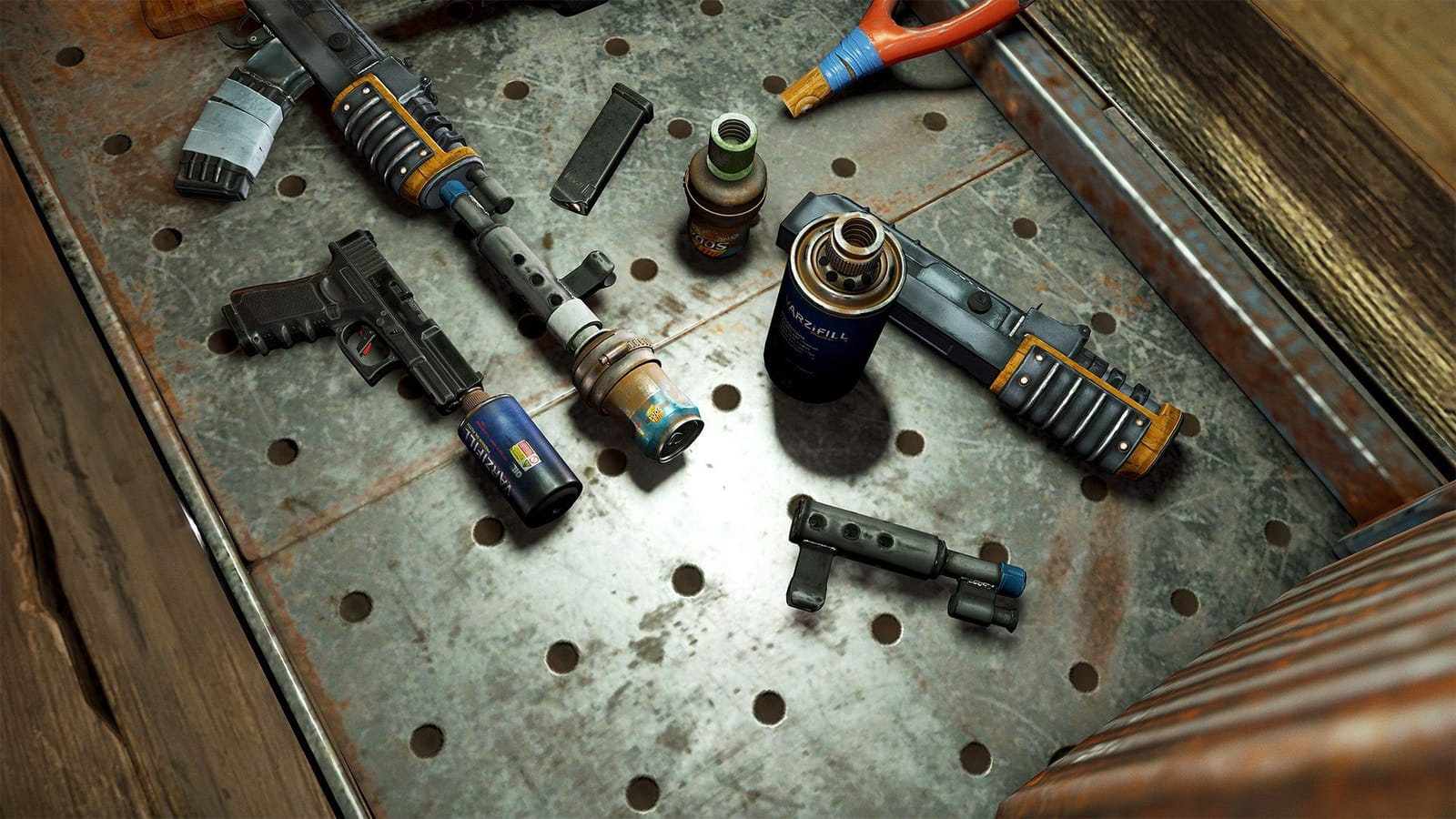 Soda Can and Oil Filter silencer in Rust: How to unlock, crafting guide, and more