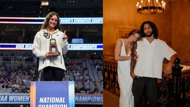NCAA champion Jordan Bowers weds former gymnast Raydel Gamboa beneath a ...