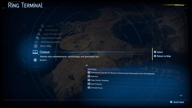 How to check Story So Far in Death Stranding 2
