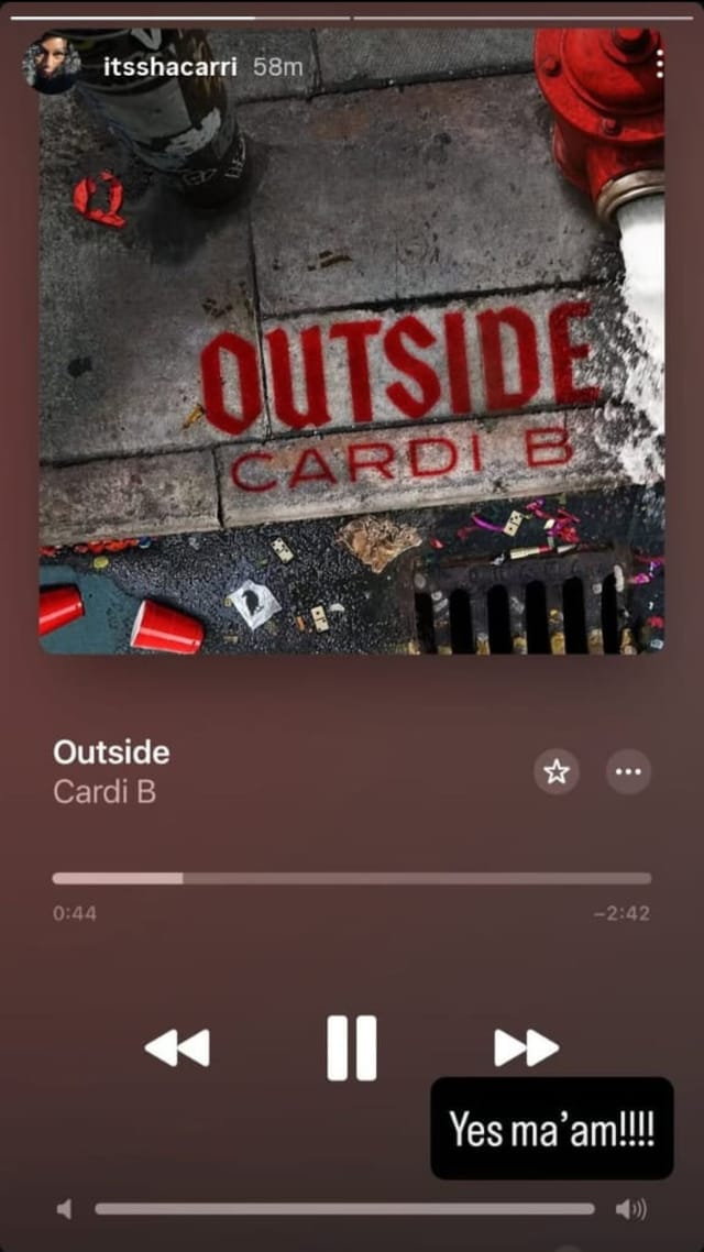 Sha'Carri Richardson channels inner Cardi B while taking inspiration ...