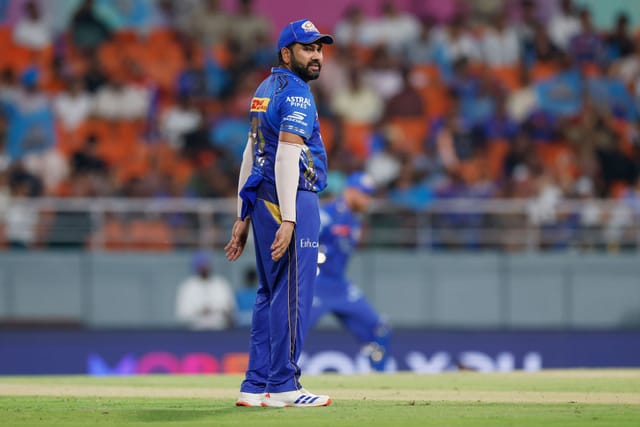 Rohit Sharma autographs teammate's helmet after PBKS vs MI IPL 2025 ...