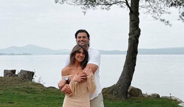Broncos QB Jarrett Stidham and wife, Kennedy, share romantic kiss after attending beachside wedding
