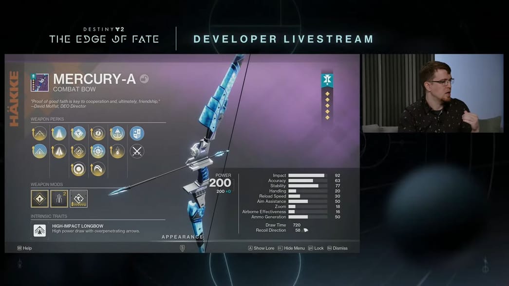 All new weapon frames confirmed for Destiny 2: The Edge of Fate