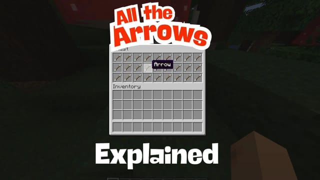 All types of arrows in Minecraft explained