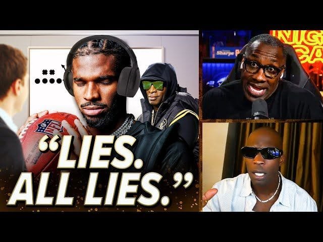 "He probably had headphones around his neck": Shannon Sharpe defends ...