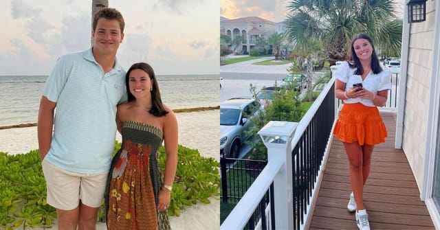 Ann Michael Hudson: 1 day after getting married to Drake Maye, Ann ...