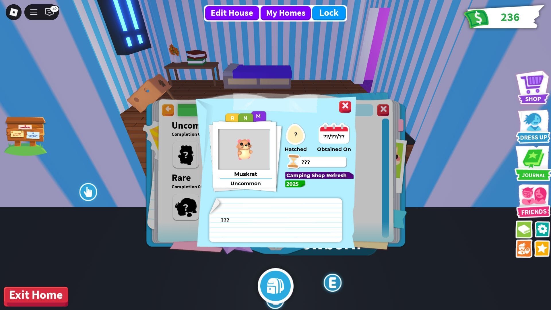 How to adopt Muskrat in Adopt Me