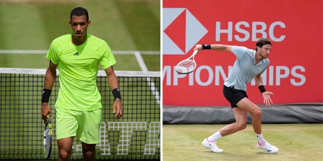 Mallorca Championships 2025: Felix Auger-Aliassime vs Arthur Rinderknech preview, head-to-head ...