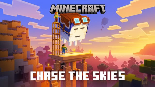 What's coming in the Minecraft Chase the Skies update?