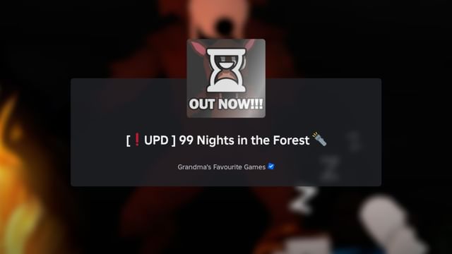 All Classes in 99 Nights in the Forest: Costs, perks, and upgrades