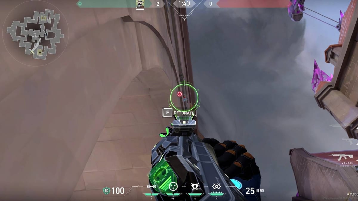 Best Cypher setup on Corrode in Valorant