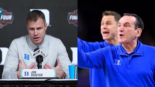 Duke legend Coach K, Jon Scheyer and more bid farewell to veteran ...