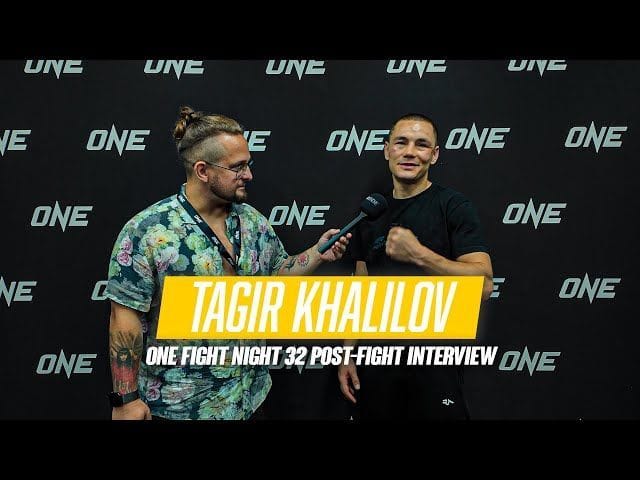 Tagir Khalilov ONE Championship: "I want to climb up" - Ranked Tagir ...