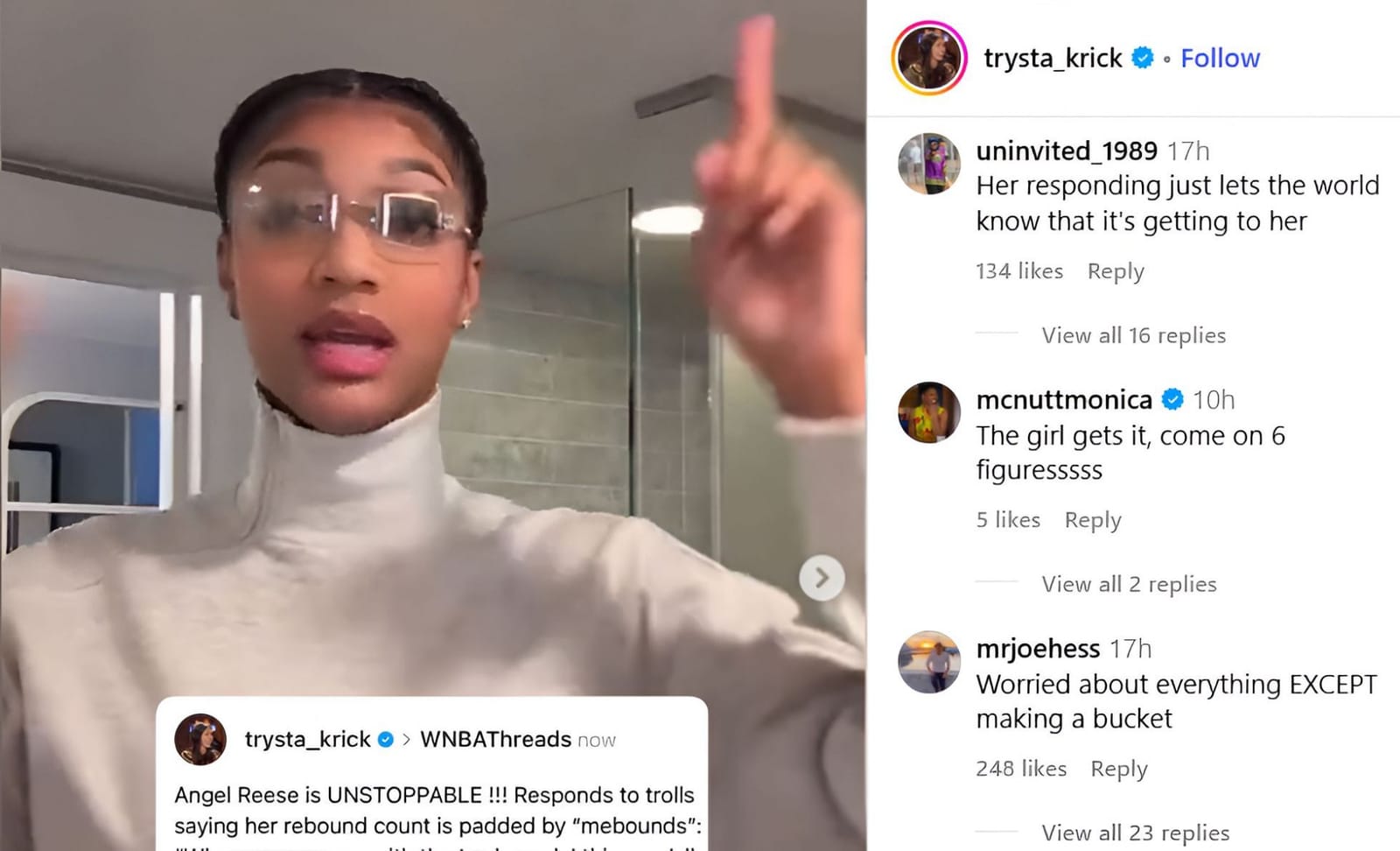 Angel Reese: “Come on 6 figuresss”: Monica McNutt can't hide her feelings as Angel Reese flips ...