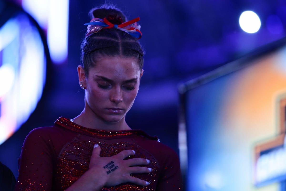 NCAA champion Jordan Bowers weds former gymnast Raydel Gamboa beneath a ...