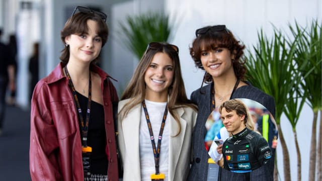 Picture: Oscar Piastri, Edie Piastri, Mae Piastri, and Hattie Piastri's ...