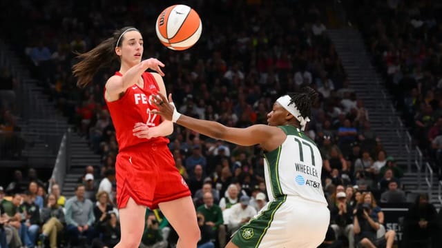 "Erica loves her" - Caitlin Clark fans adore Erica Wheeler's heartfelt ...