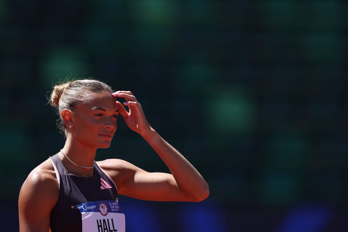 After matching 2nd-best heptathlon mark in history, Anna Hall makes her ...