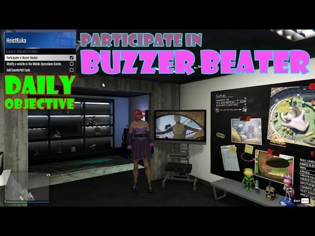 How to play Buzzer Beater in GTA 5 Online
