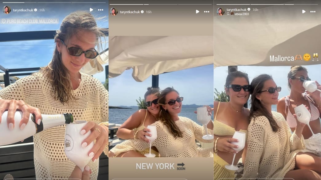 In Photos: Matthew Tkachuk's sister Taryn enjoys Mallorca vacation for ...