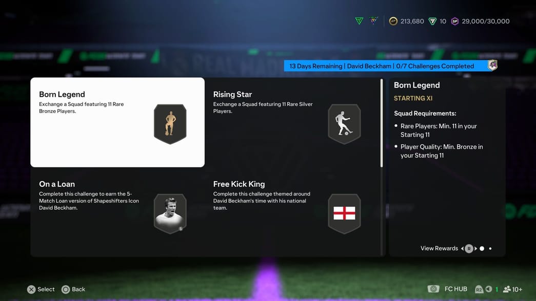 EA FC 25 David Beckham Shapeshifters Icon SBC: All tasks and cheapest ...