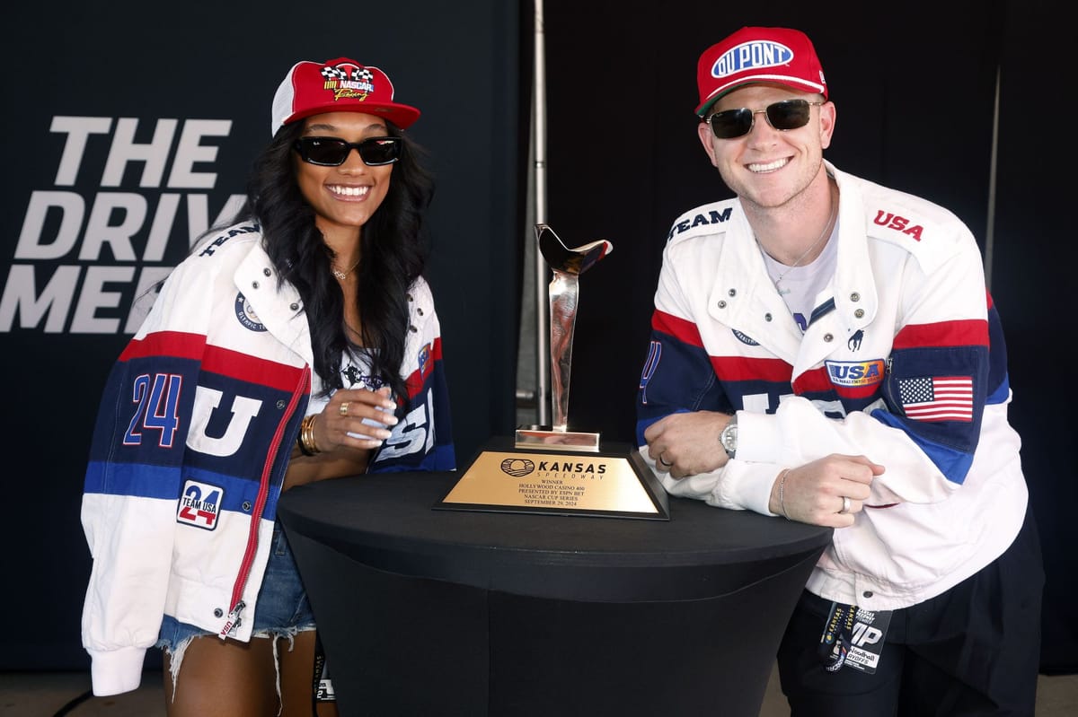 Tara Davis-Woodhall pens an emotional note for husband Hunter Woodhall ...