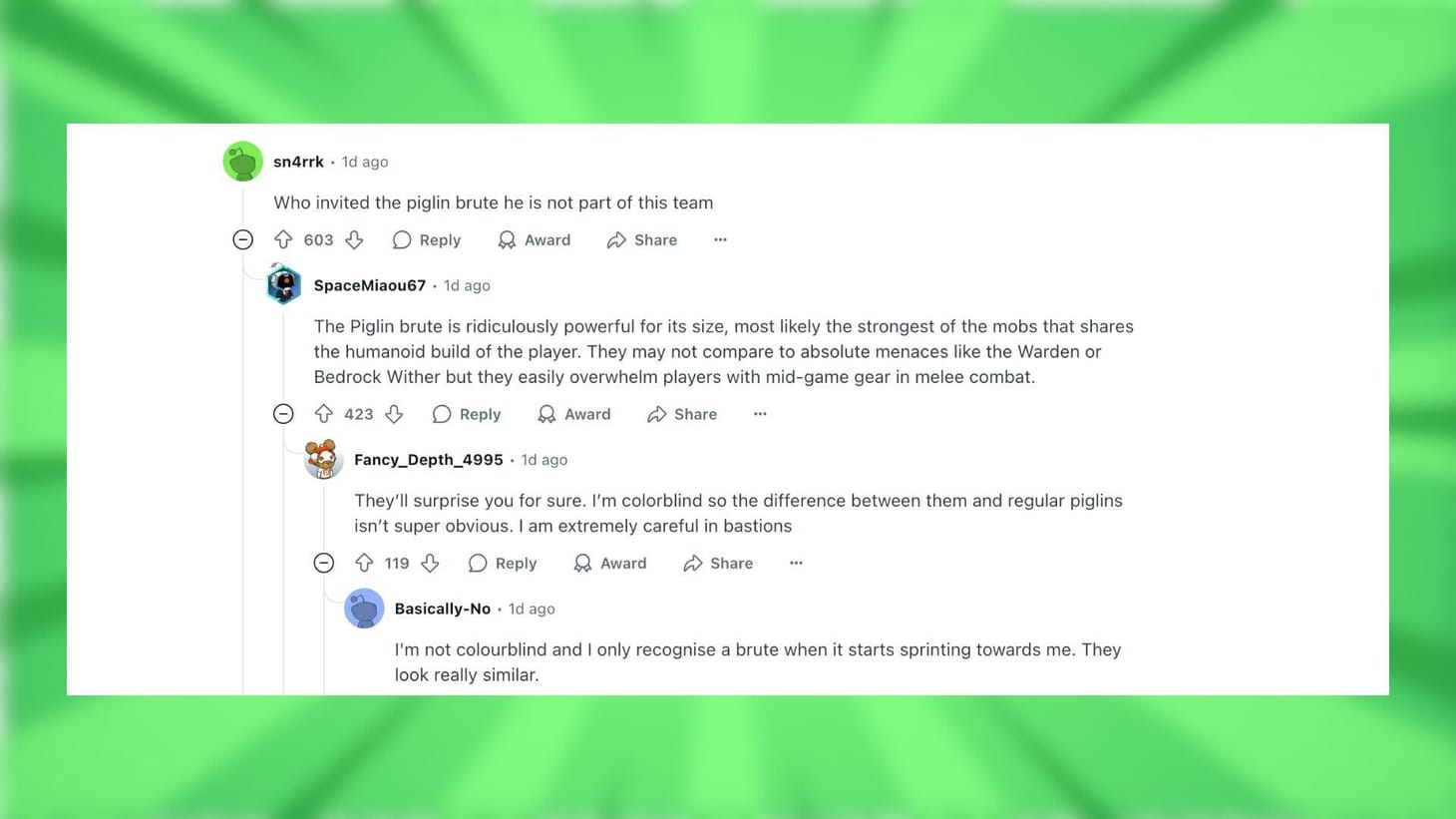 Minecraft fans discuss who are the most powerful mobs in the game