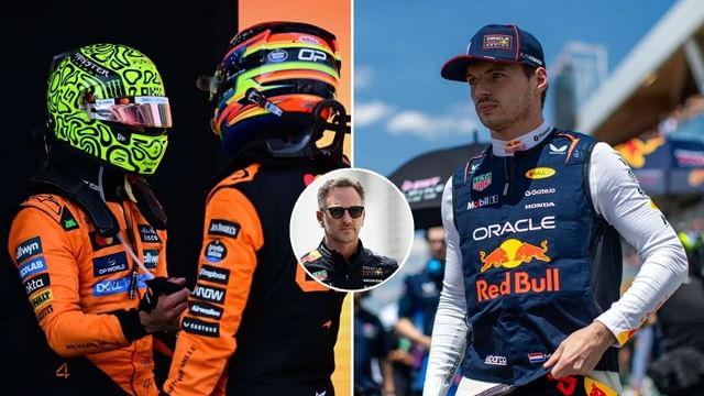 Christian Horner still hopeful of Max Verstappen beating McLaren duo Piastri and Norris for the ...