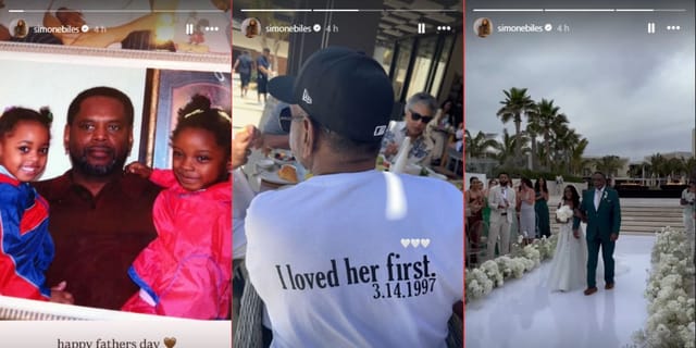 Simone Biles, Usain Bolt, and Olivia Dunne share special moments with ...