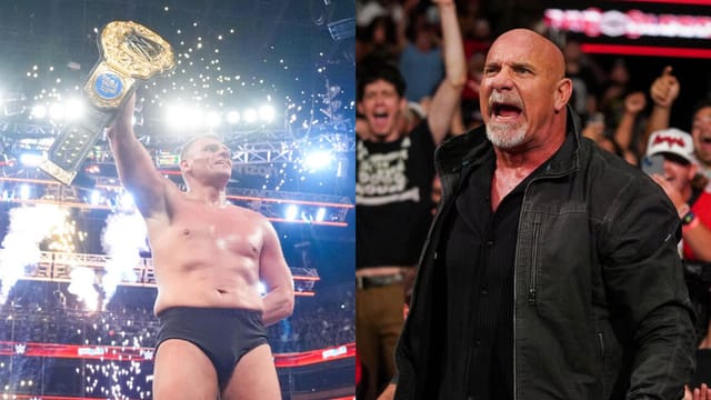 Gunther shockingly name-drops Goldberg after winning the World ...