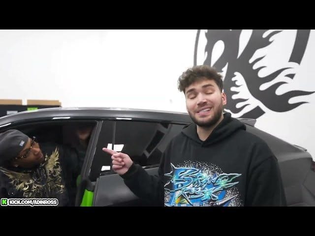 Adin Ross claims he's suing celebrity car dealership after allegedly ...