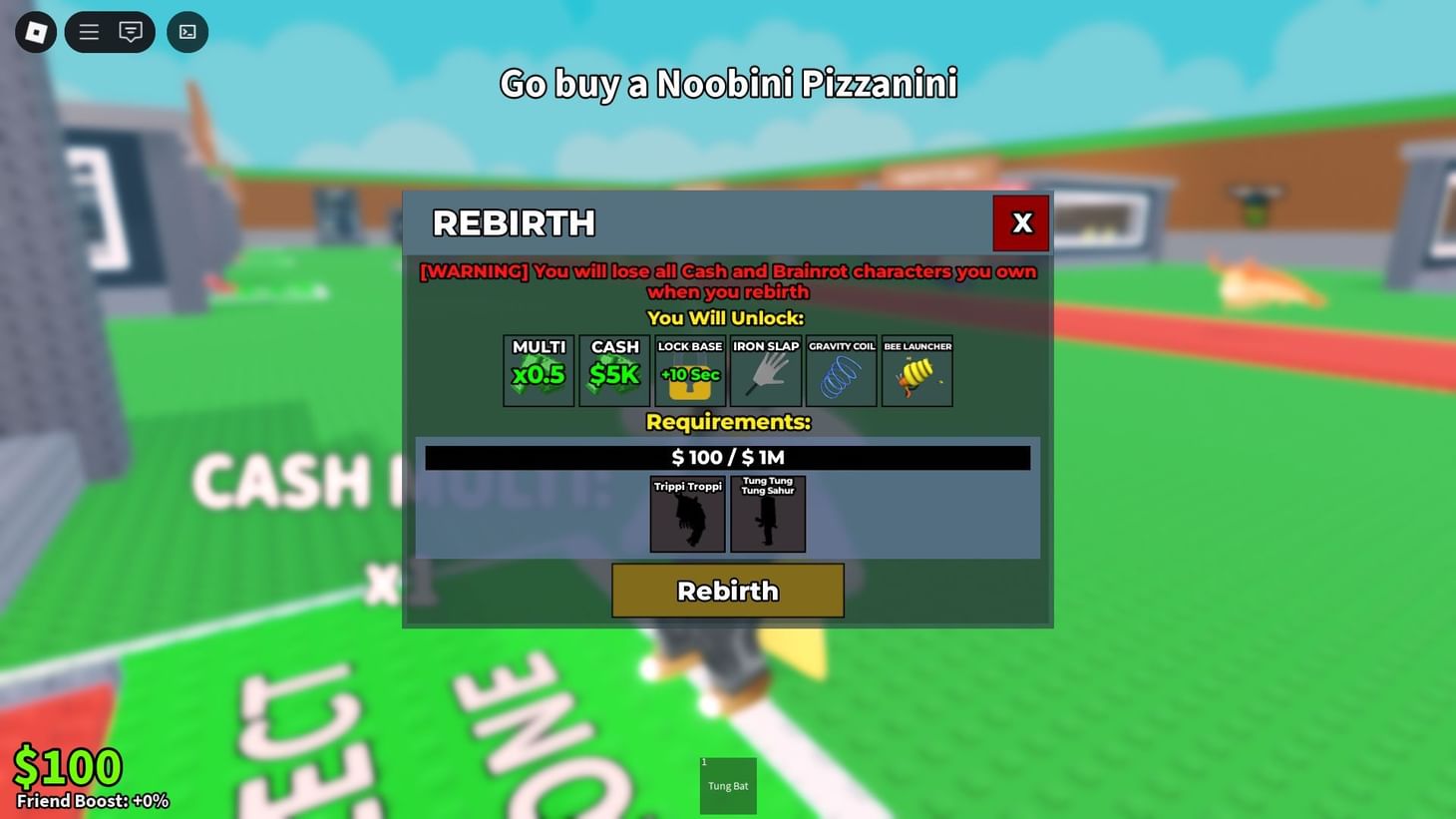 Steal a Brainrot Rebirth guide