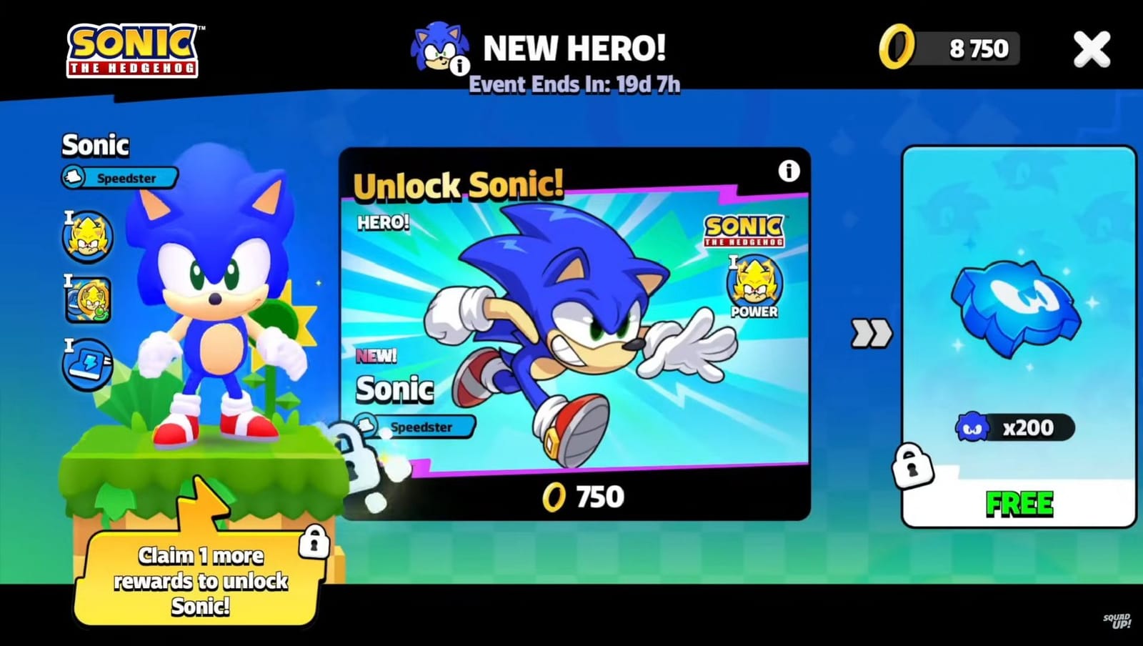 Squad Busters x Sonic update (June 2025): New Heroes, Squaddies, and more