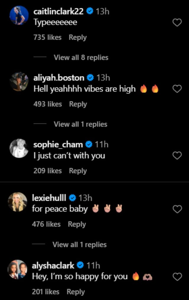 “I just can’t with you”: Sophie Cunningham, Caitlin Clark & more react ...