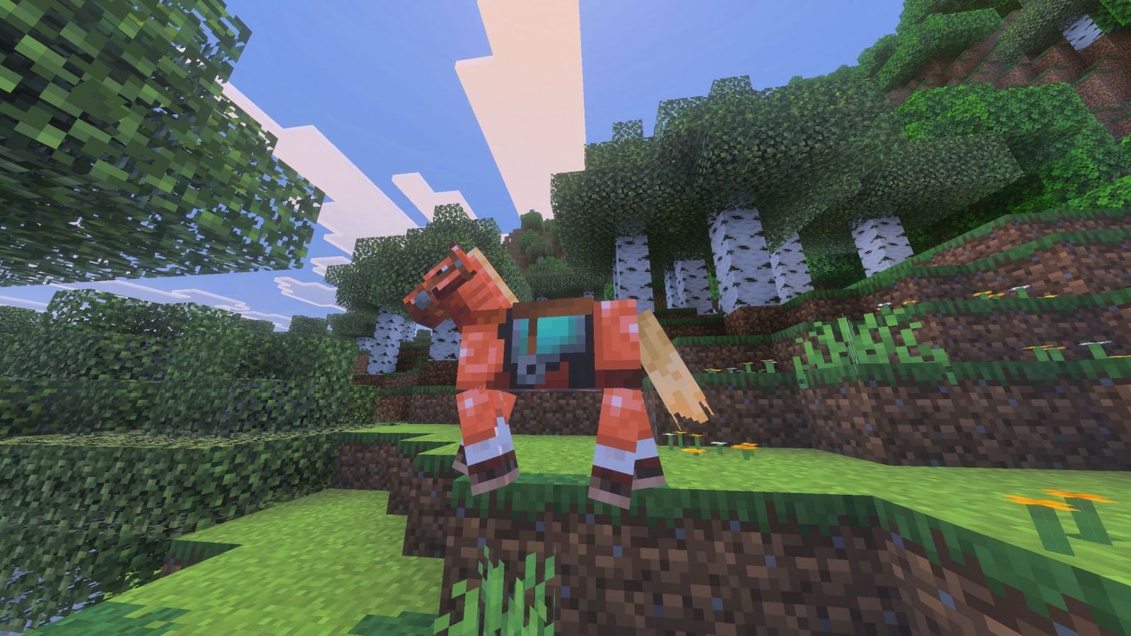 New copper horse armor will arrive soon in Minecraft copper update