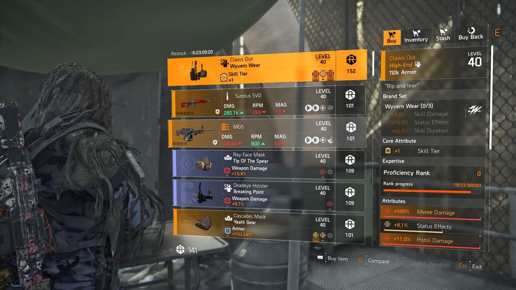 The Division 2 vendors this week (July 29 to August 5, 2025): All named ...