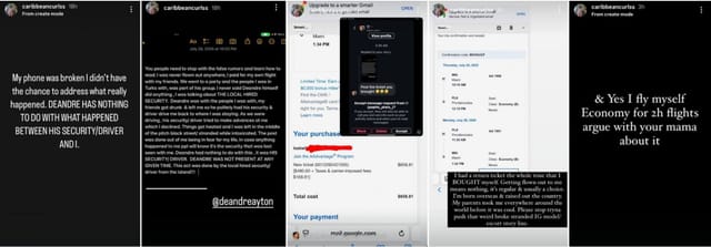 "I didn't get flown out by Deandre Ayton": IG model breaks silence with ...