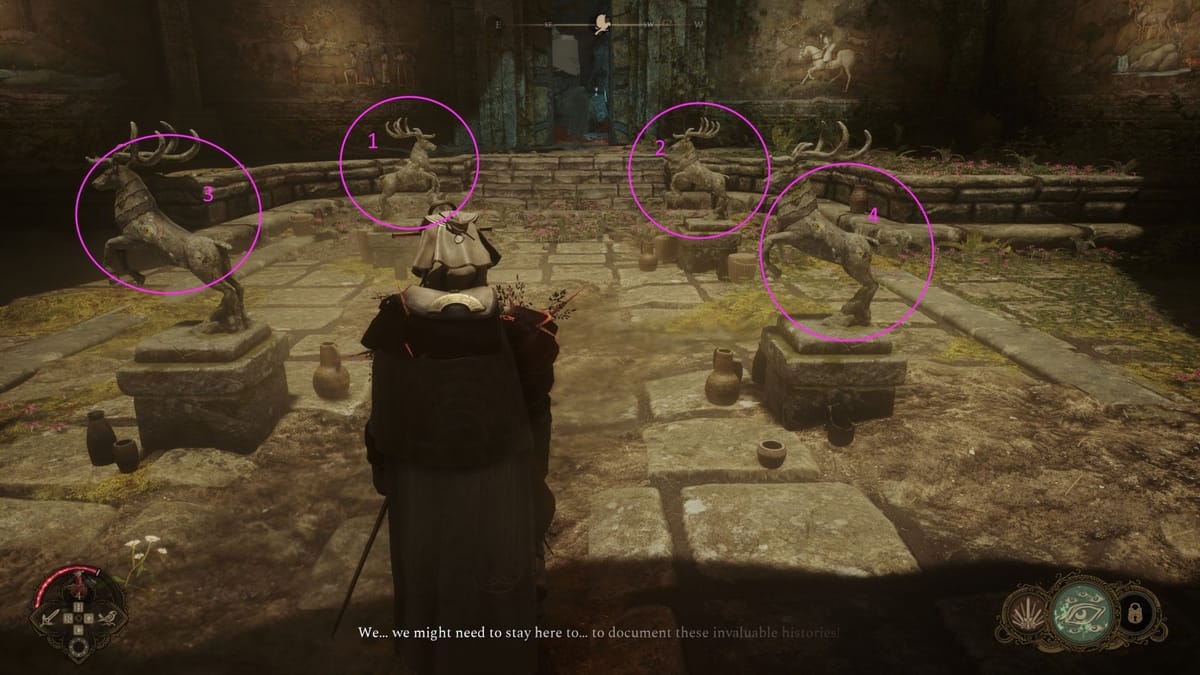 Soulframe: The Torment Stag puzzle solution