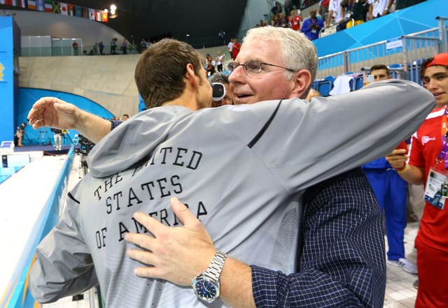 Michael Phelps thanks coach Bob Bowman as he reflects on being the most ...