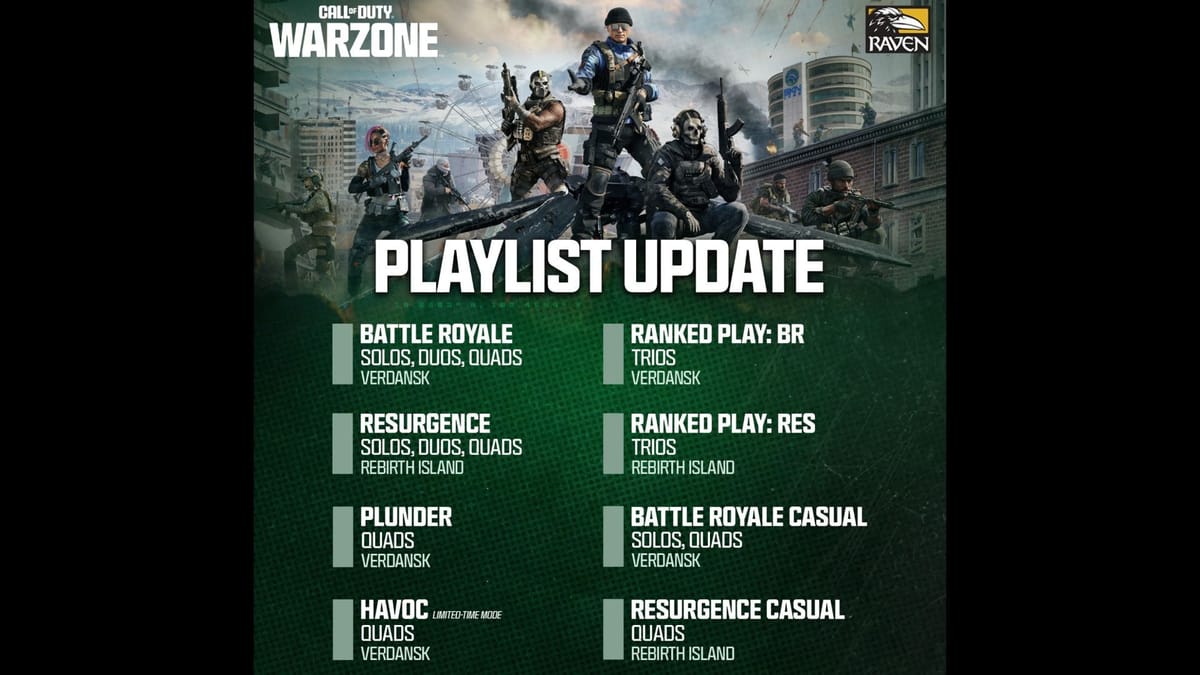 Warzone Season 4 Reloaded playlist update: Everything we know