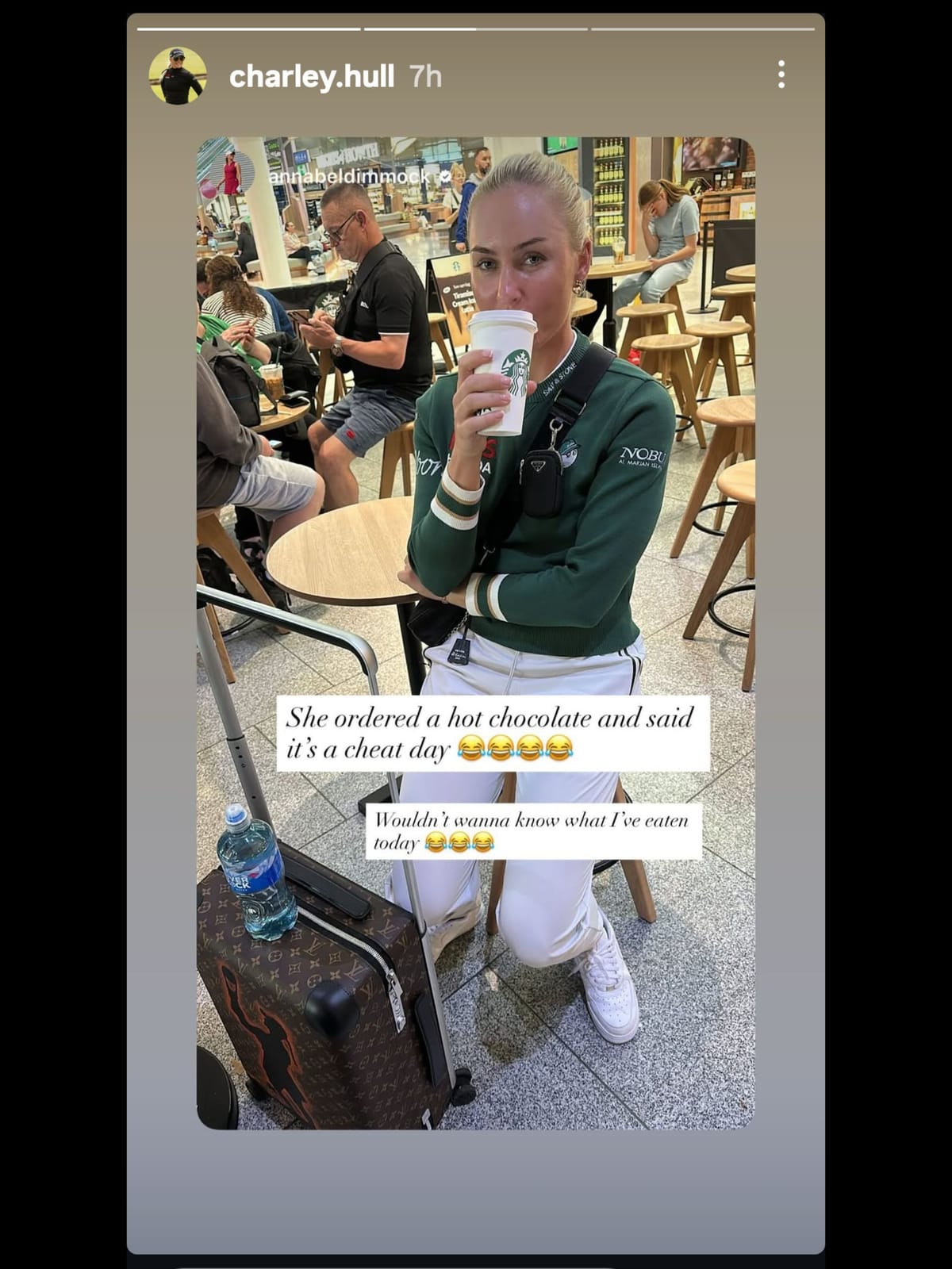 Charley Hull Annabel Dimmock: Charley Hull’s ‘cheat day’ hilariously ...