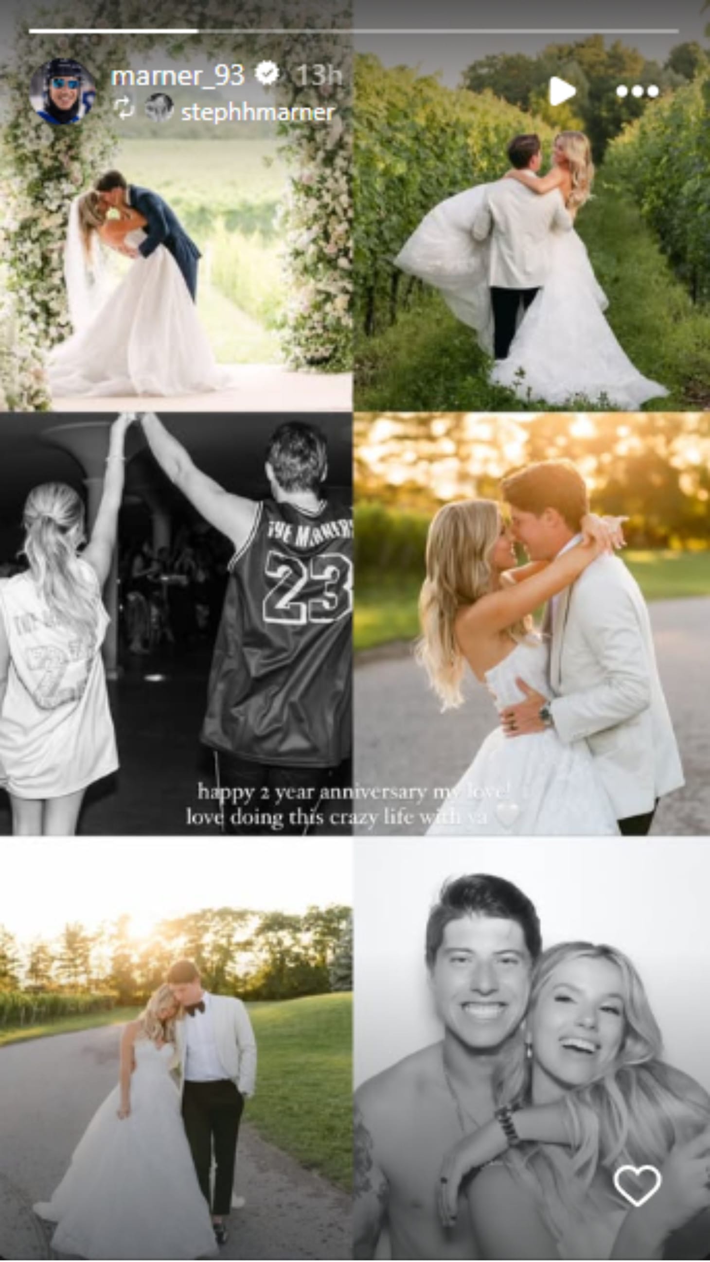 "Love doing this crazy life with ya": Mitch Marner and wife Stephanie ...