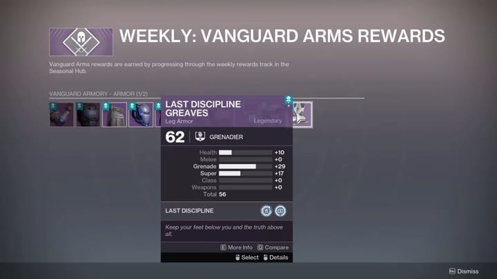 How to get the full Last Discipline armor set in Destiny 2
