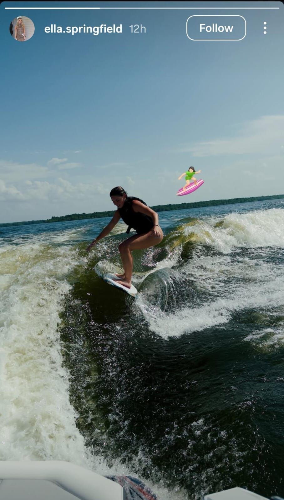 Days after engagement to LSU QB Garrett Nussmeier, Ella Springfield catches waves on exciting ...