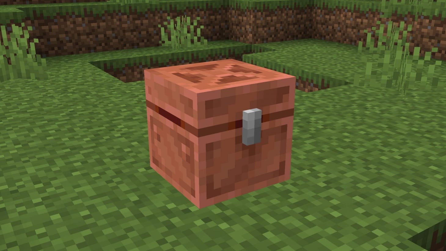 How to build Minecraft copper golem and chest