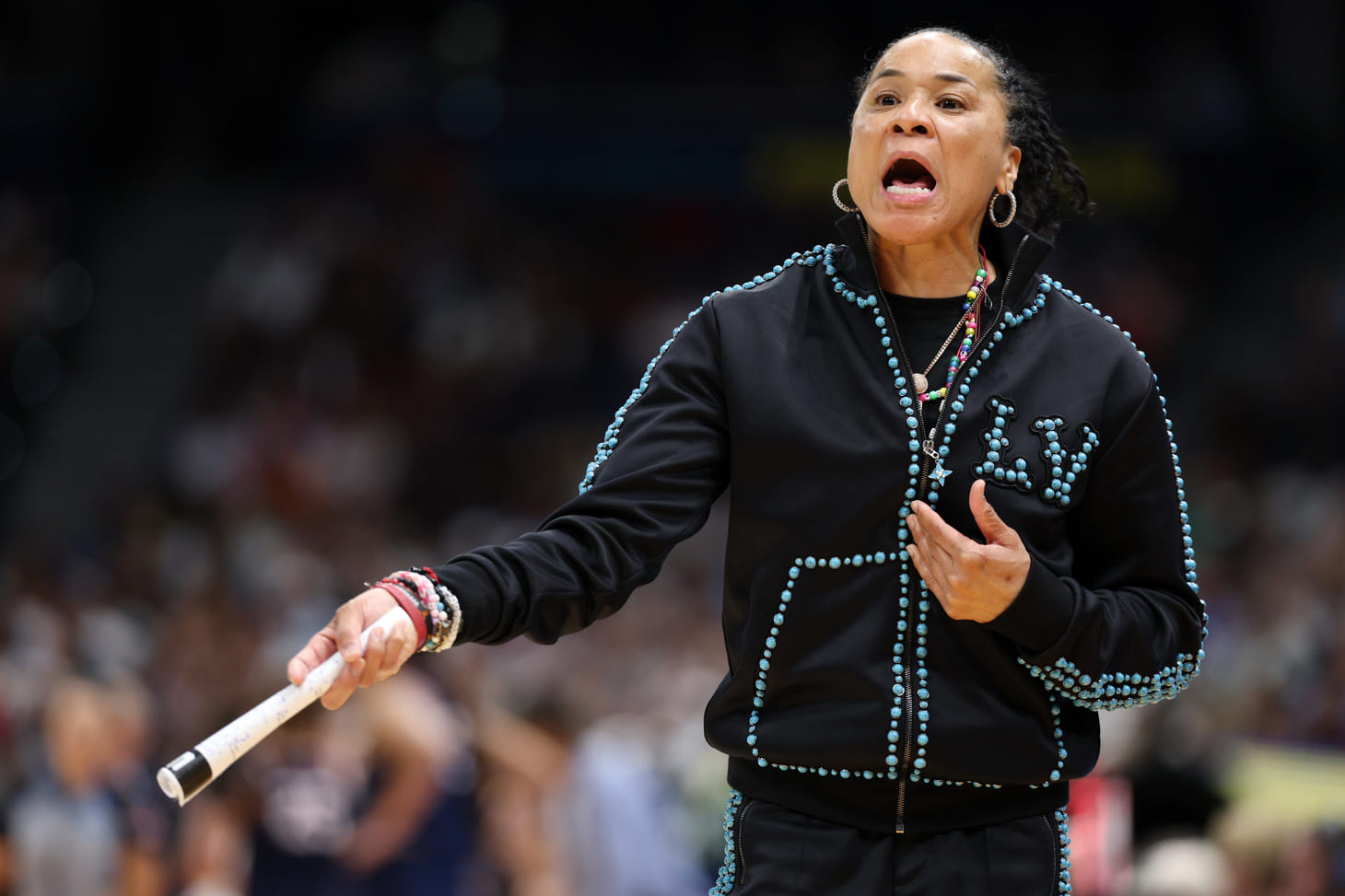 "We had to hand paint every line": When Dawn Staley got 100% real on ...