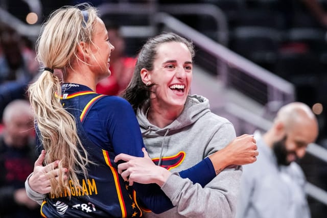 “Dawg”: Caitlin Clark’s ultimate compliment for Sophie Cunningham’s ...